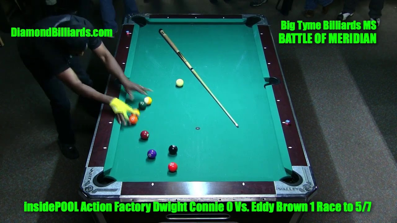 The Battle Of Meridian 9 Ball Eddy Brown VS Dwight Connie Big Tyme ...