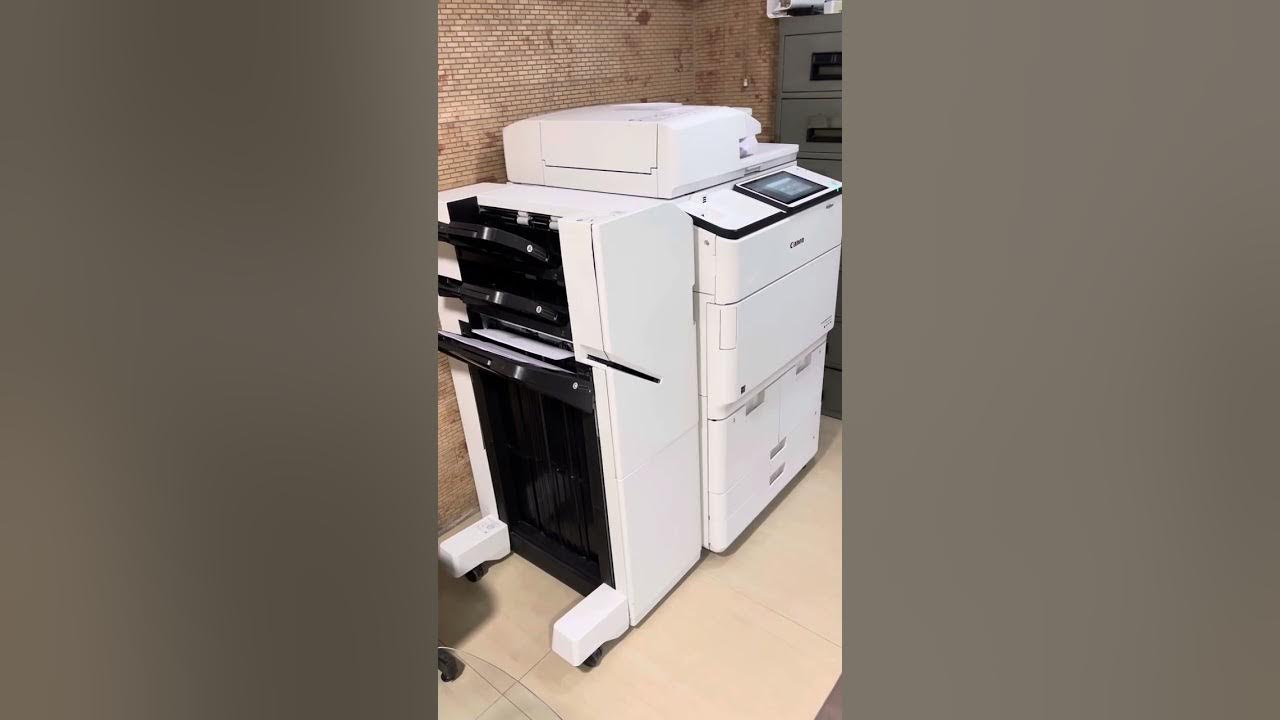 Production photocopying machines - YouTube