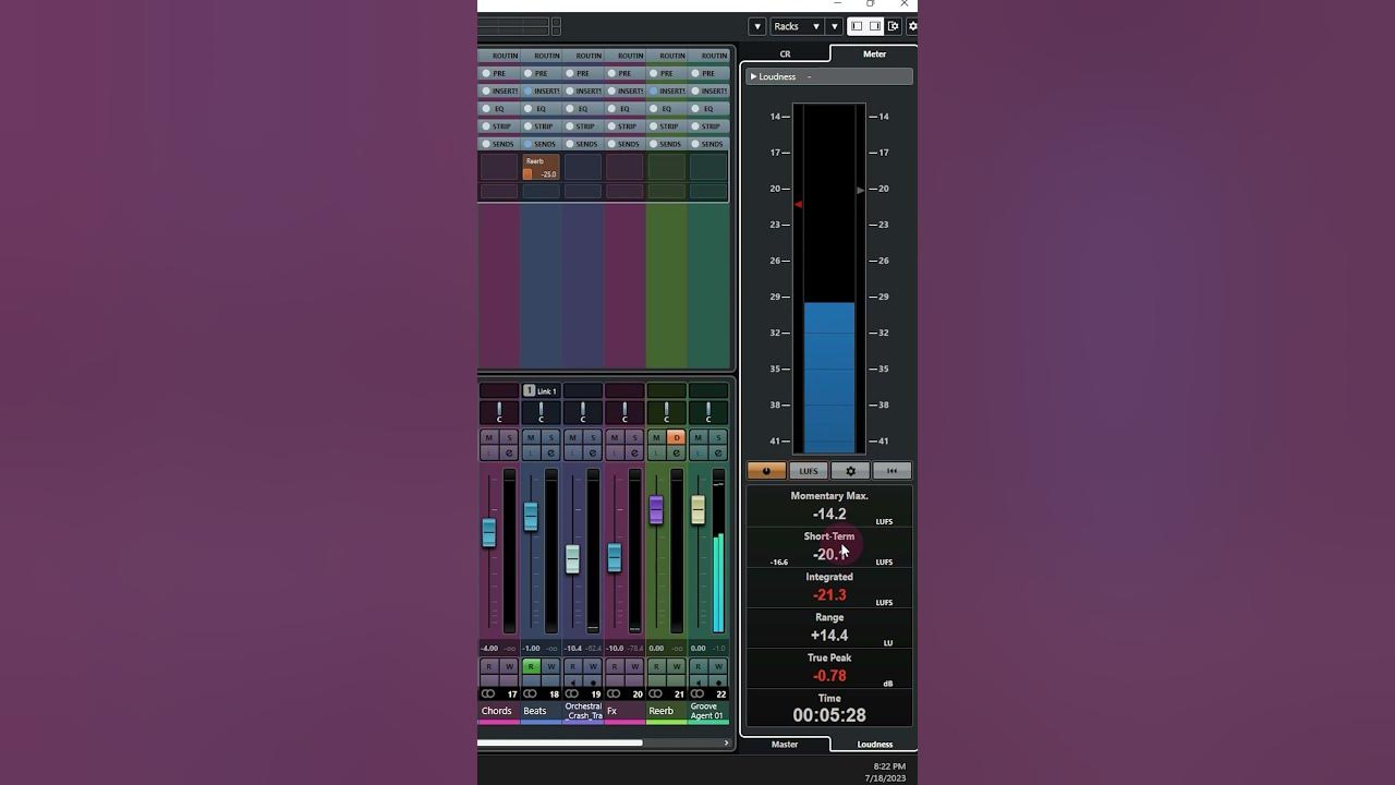 Built in LUFS meter | Cubase pro tips - YouTube