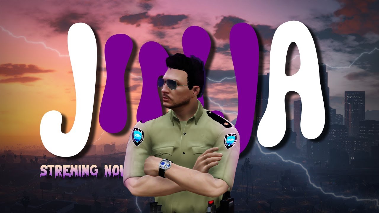 Live Action with Jinja: XPD Officer in Xlantis RP! - YouTube