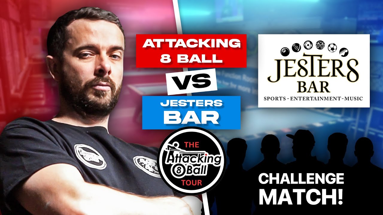Unbelievable Pool Showdown | Attacking 8 Ball Takes on Jesters Bar! UK ...