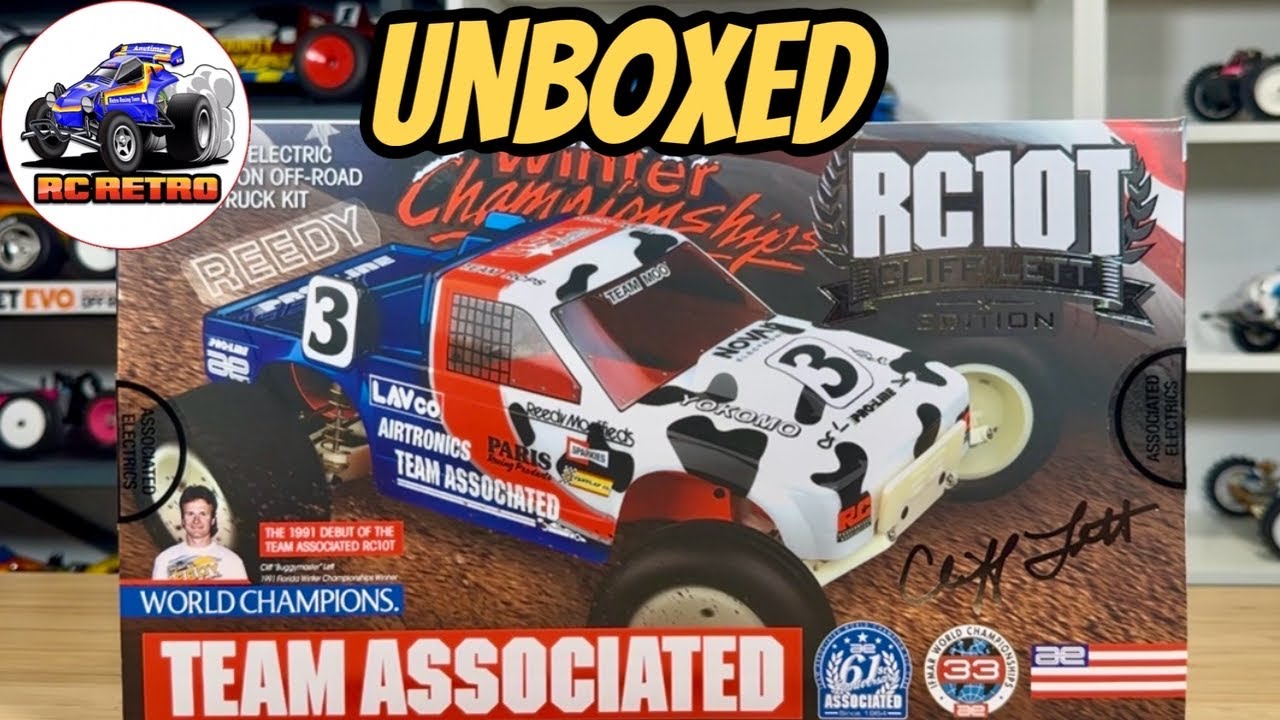 A Tribute To RC Racing Excellence... The RC10T Cliff Lett Edition - YouTube