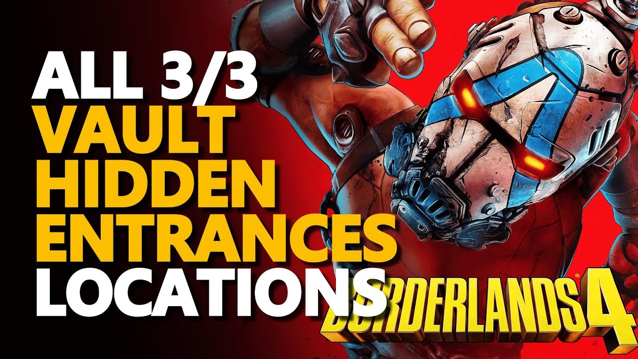 All Vault hidden Entrances Locations Borderlands 4 - YouTube