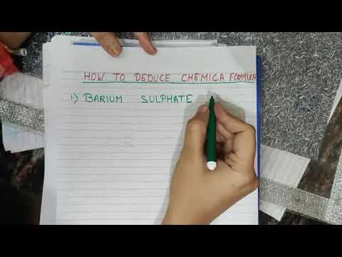 (1.3) Deducing Chemical formula - YouTube