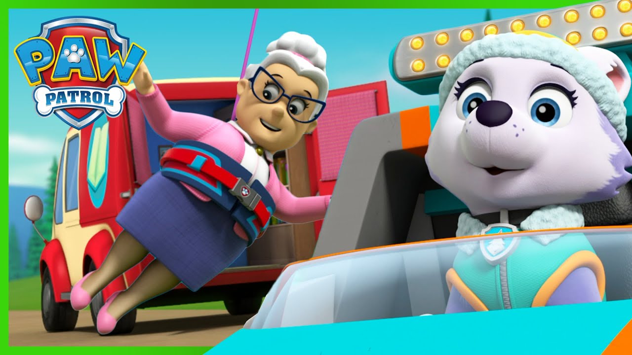 Skye and Everest save Ms. Marjorie and more! - PAW Patrol UK - Cartoons ...
