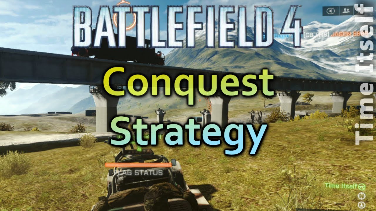 BF4 Conquest Solo Tactics & Strategy for 24 Player Games - YouTube