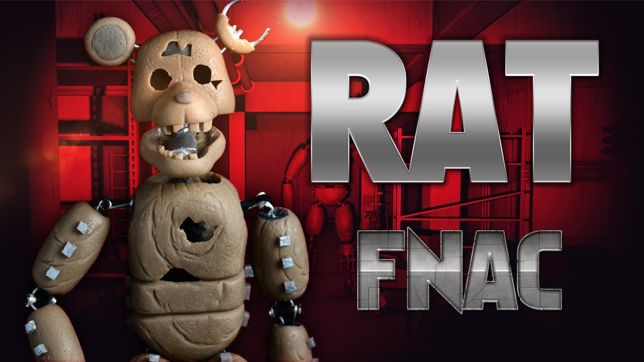 How to Make a RAT Posable Figure | FNAC | DIY Cold Porcelain / Polymer ...