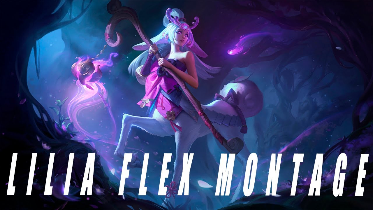 League of Legends Lilia bestmoments flex - YouTube