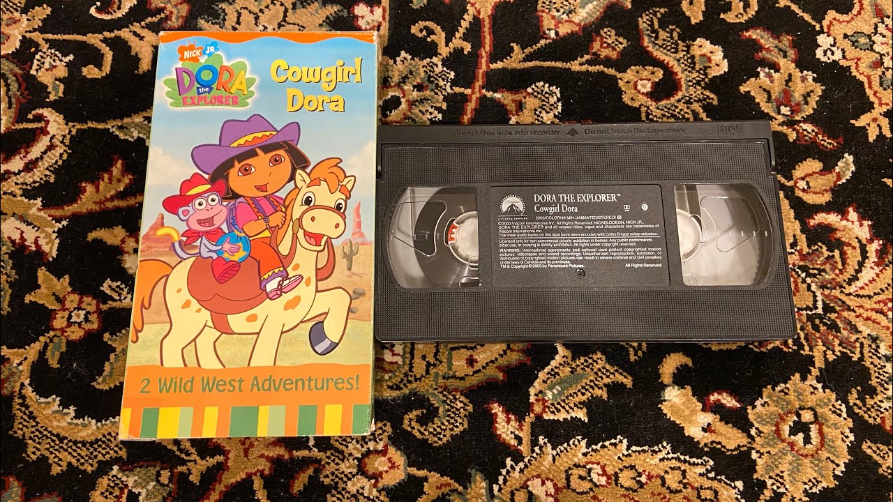 Closing To Dora The Explorer Cowgirl Dora Vhs Youtube Hot Sex Picture