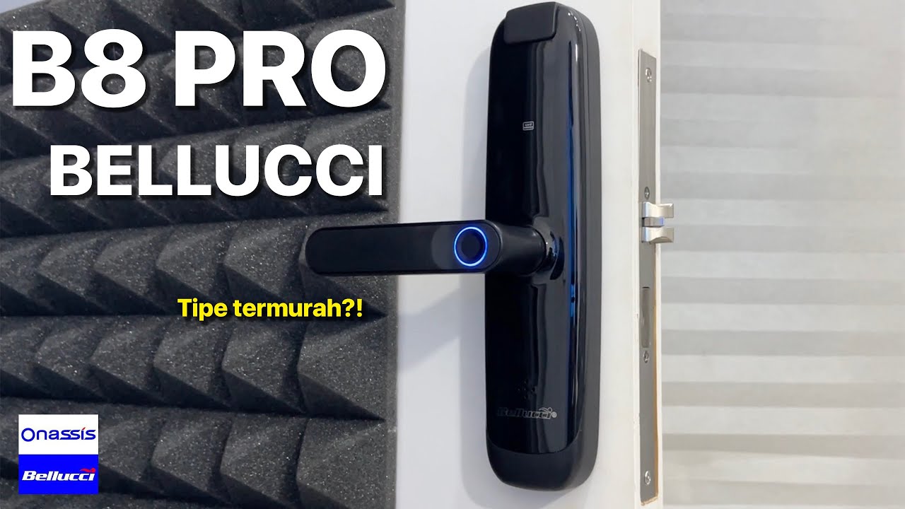BELLUCCI B8 PRO Smart Lock - Unboxing & Review Indonesia - YouTube