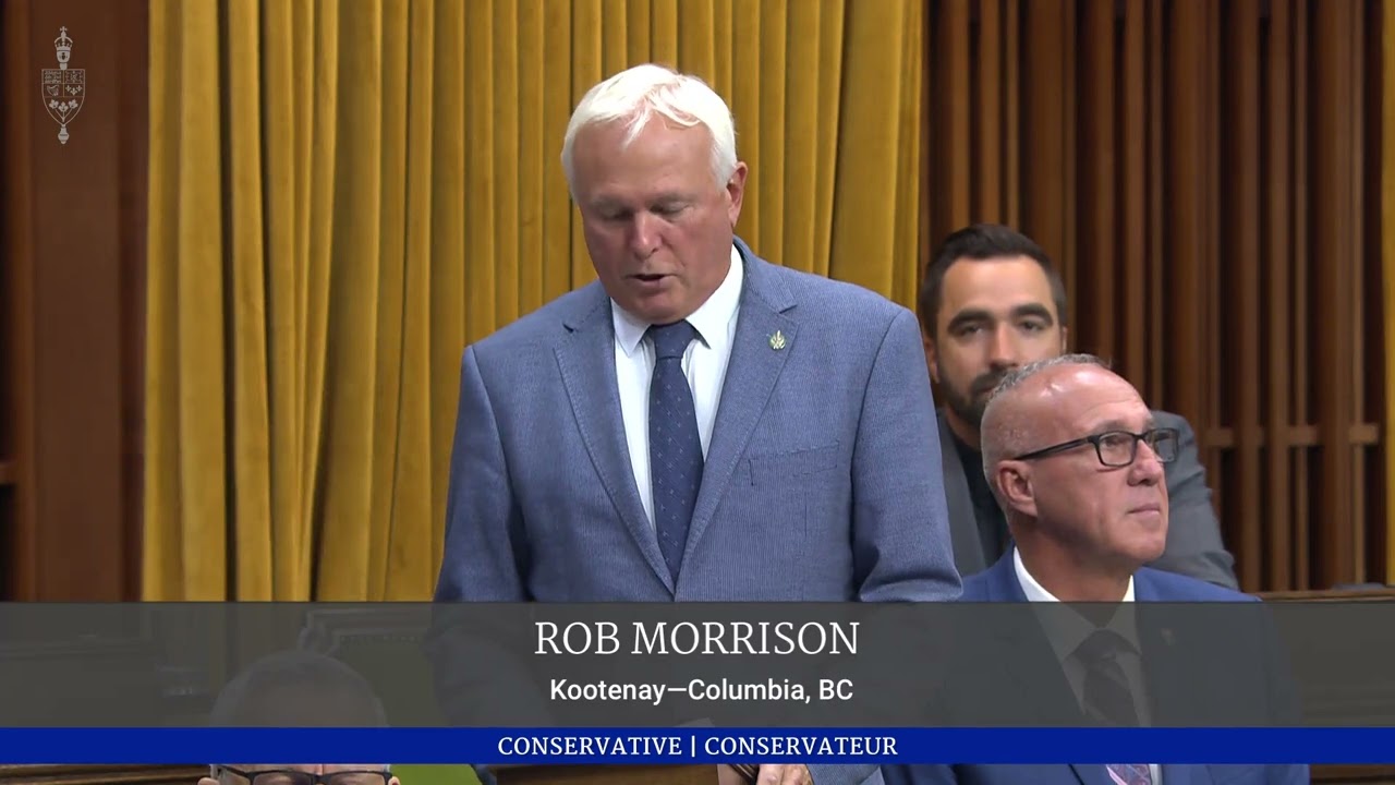 MP Morrison celebrates Mayor of Radium - YouTube