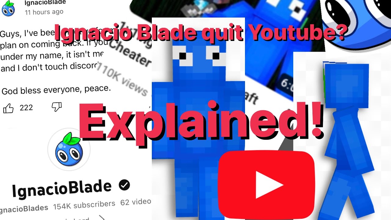 Why IgnacioBlade Quit YouTube - YouTube