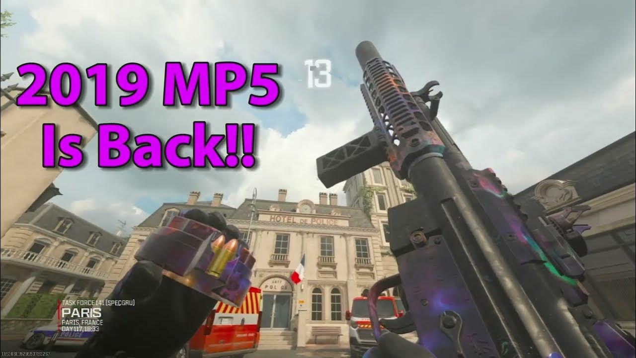 2019 MP5 is Back!! in MW3 - YouTube
