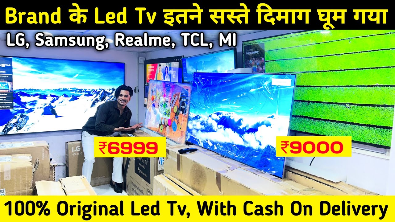Samsung, LG Mi TV upto 80% OFF Only ₹5499/-Branded LED TV Warehouse in ...