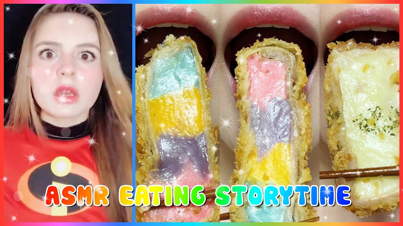 🌈💖 ASMR EATING STORYTIME 💖 POV @briannamizura@briannaguidryy ...
