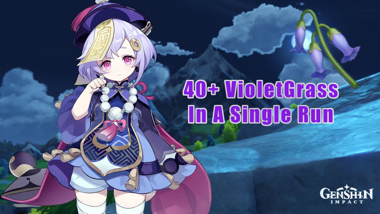 VioletGrass 40+ In A Single Run- Genshin Impact - YouTube