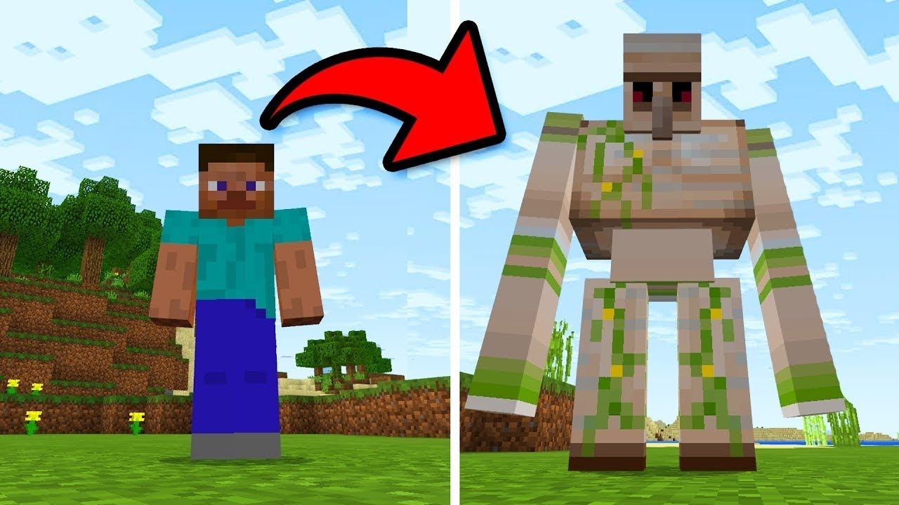 How to turn into a MOB in Minecraft!!! (Tutorial) - YouTube