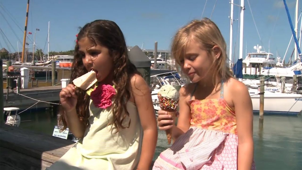 Key West Ice Cream Factory and Cafe - YouTube