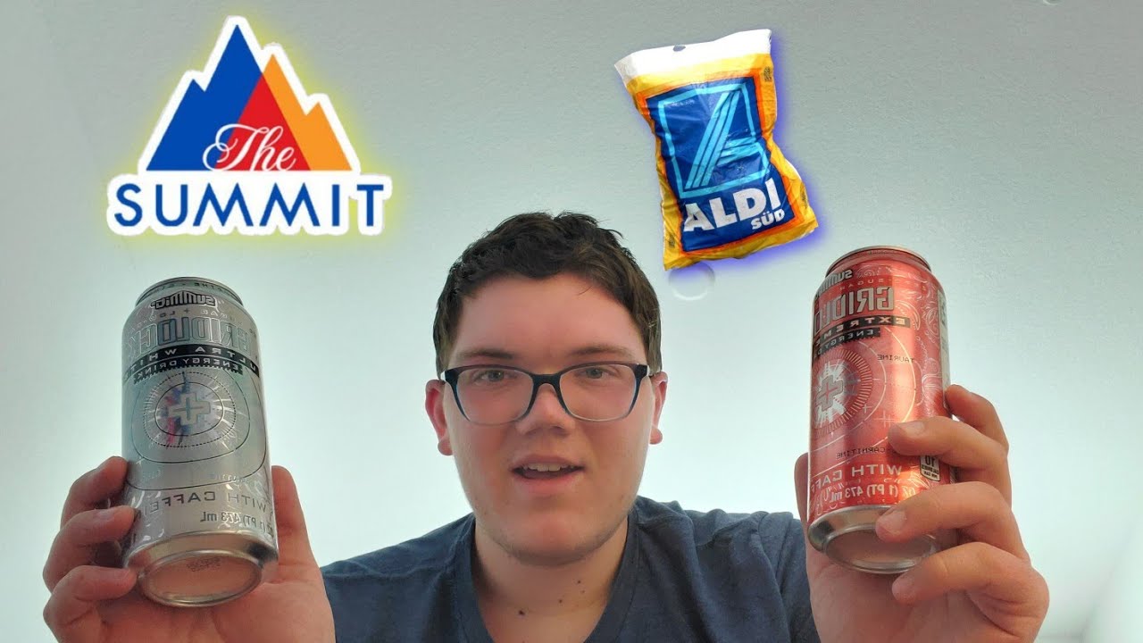 Summit Gridlock Extreme Red and Ultra White Taste Test #Aldi - YouTube