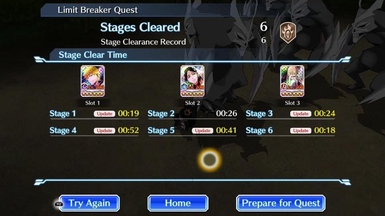 Bleach: Brave Souls Limit Breaker Quest - YouTube