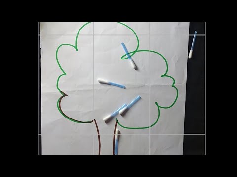 Earbud Painting || For fine motor skills,focus, concentration | Easy ...