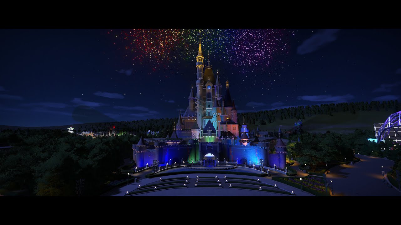 Disney Illuminations - Planet Coaster Fireworks Spectacular! - YouTube
