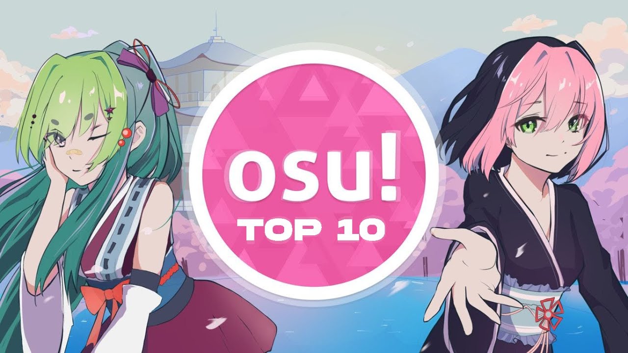 Osu! Top 10 Popular Maps By Number of Games! - YouTube