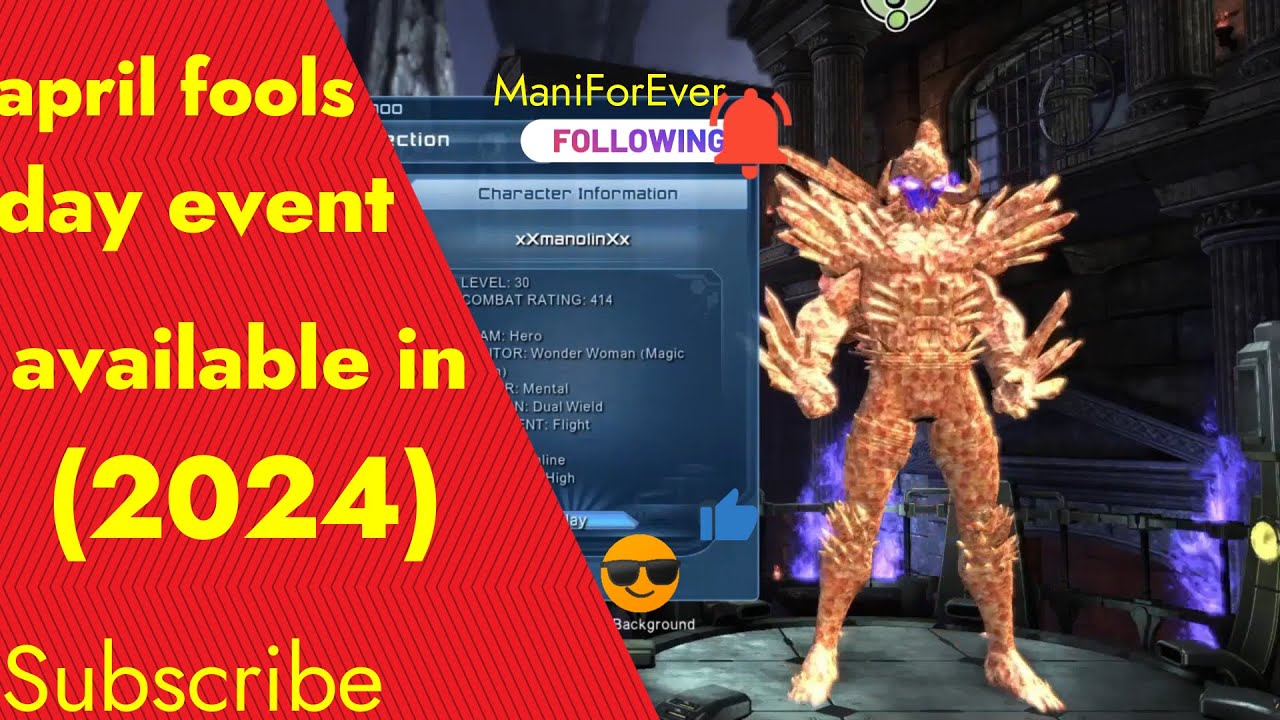 THE APRIL FOOL'S DAY EVENT IS NOW AVAILABLE - DC UNIVERSE ONLINE - YouTube