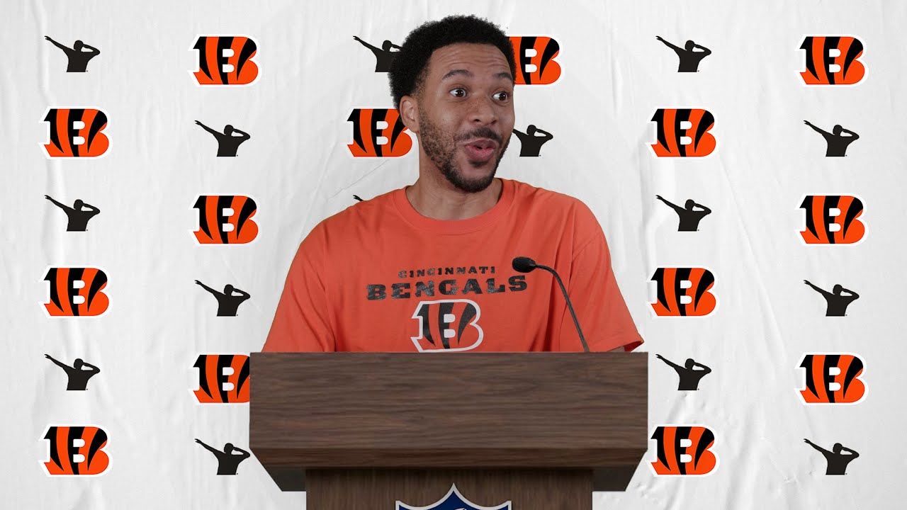 Bengals Pre Super Bowl Interview - YouTube