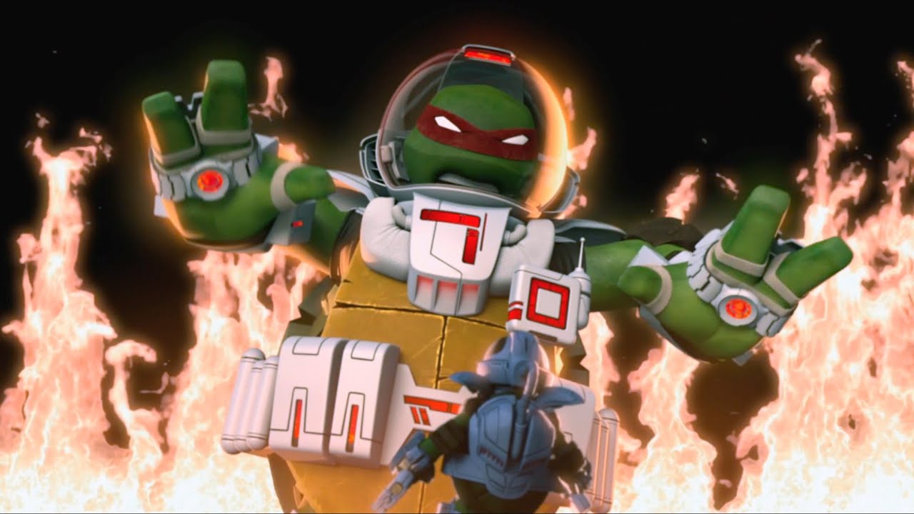 Raph On Fire | Teenage Mutant Ninja Turtles Legends - YouTube