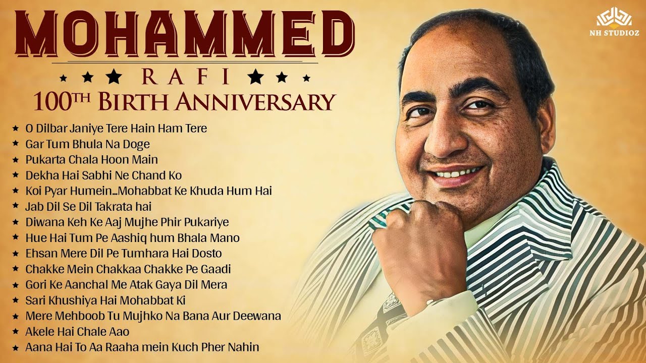 Celebrating "100 Years" of Mohammed Rafi | Old Hindi Songs | Mohd Rafi ...