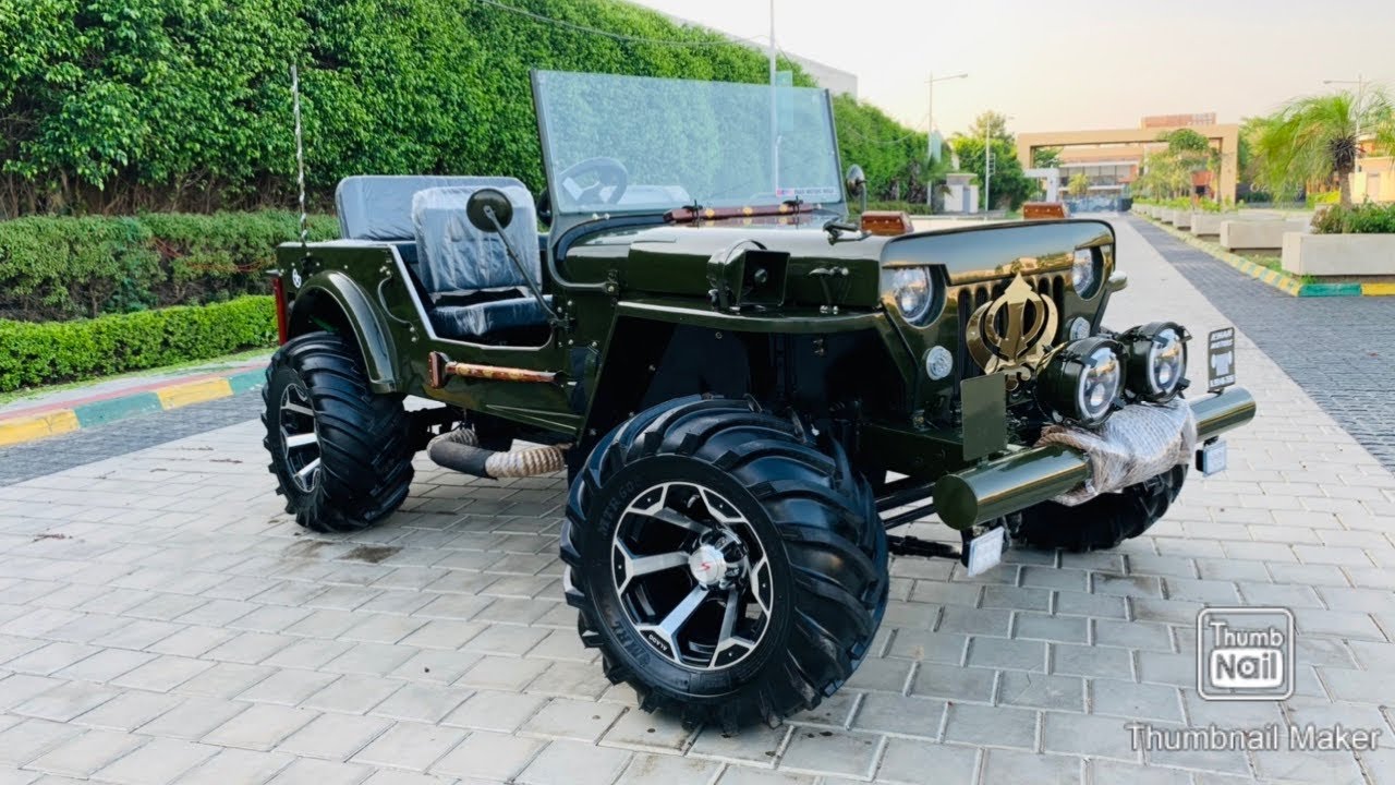 Willys Jeep Modified Moga
