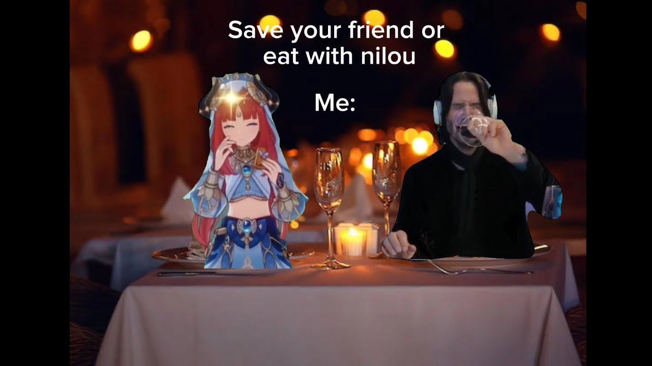 Save your friend or eat with nilou - YouTube