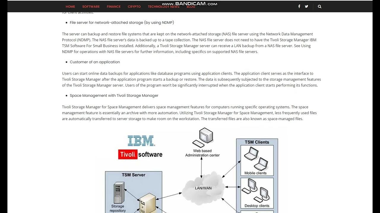 IBM TSM Software for Small Business To Streamline Their Operations!!! - YouTube