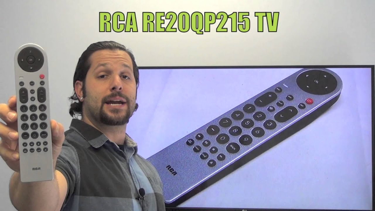 RCA RE20QP215 TV Remote Control - www.ReplacementRemotes.com - YouTube
