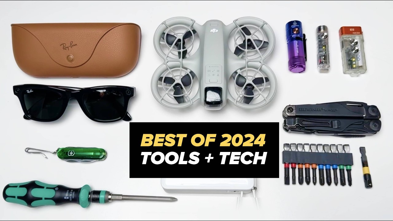 My Favorite Tool + Tech Products of 2024 - YouTube