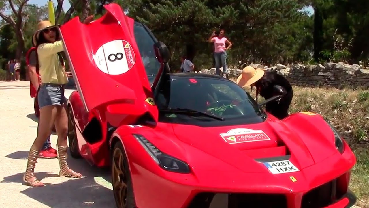 TWO HOT GIRLS DRIVE A FERRARI LAFERRARI | OVERVIEW and driving 2017 HQ ...