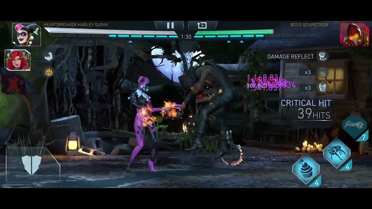 Horrific Scarecrow ONE SHOT w HBHQ (TB) - The Last Contract H7T4 - Injustice 2 Mobile (Free to ...