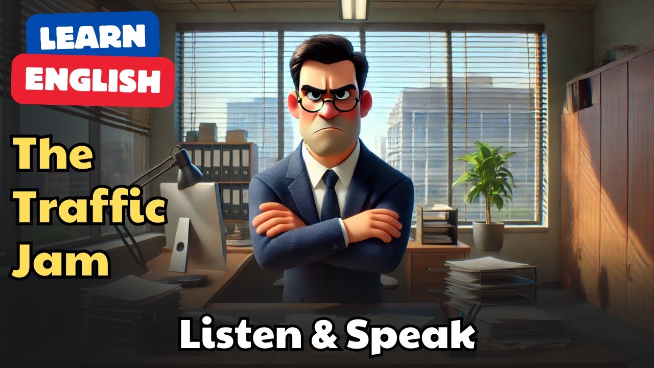 The Traffic Jam | Improve Your English | English Listening Skills ...