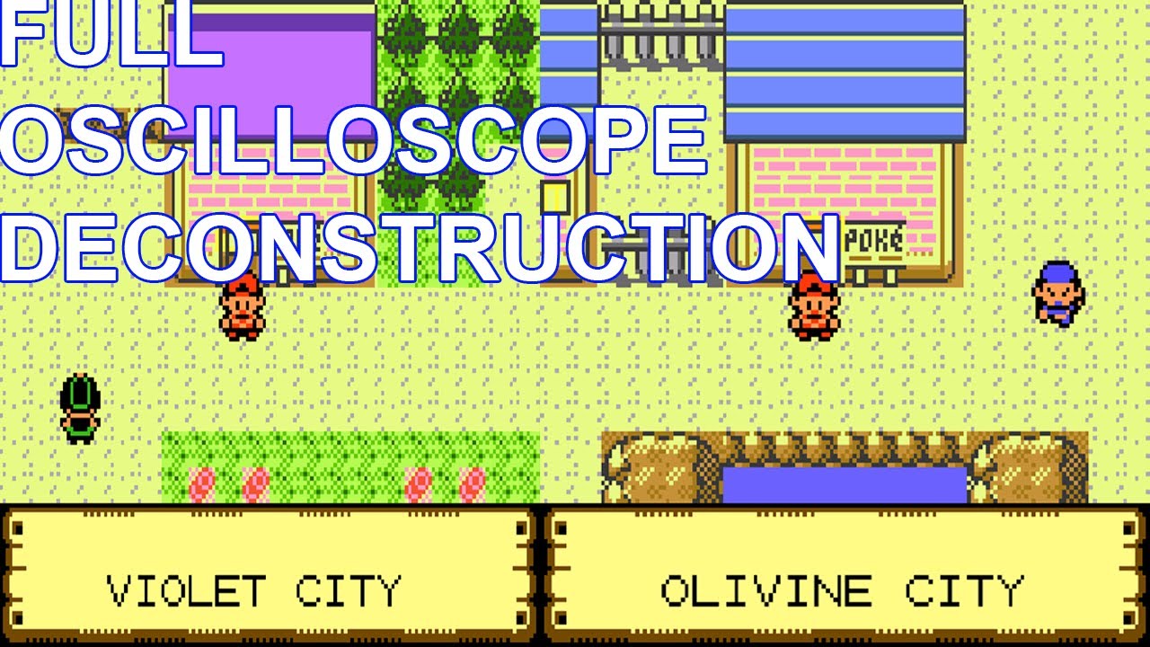 Pokémon Crystal OST Deconstructed: Violet/Olivine city (With timestamps ...