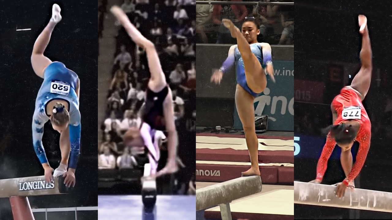 The BEST Balance Beam SAVES (Gymnastics) - YouTube