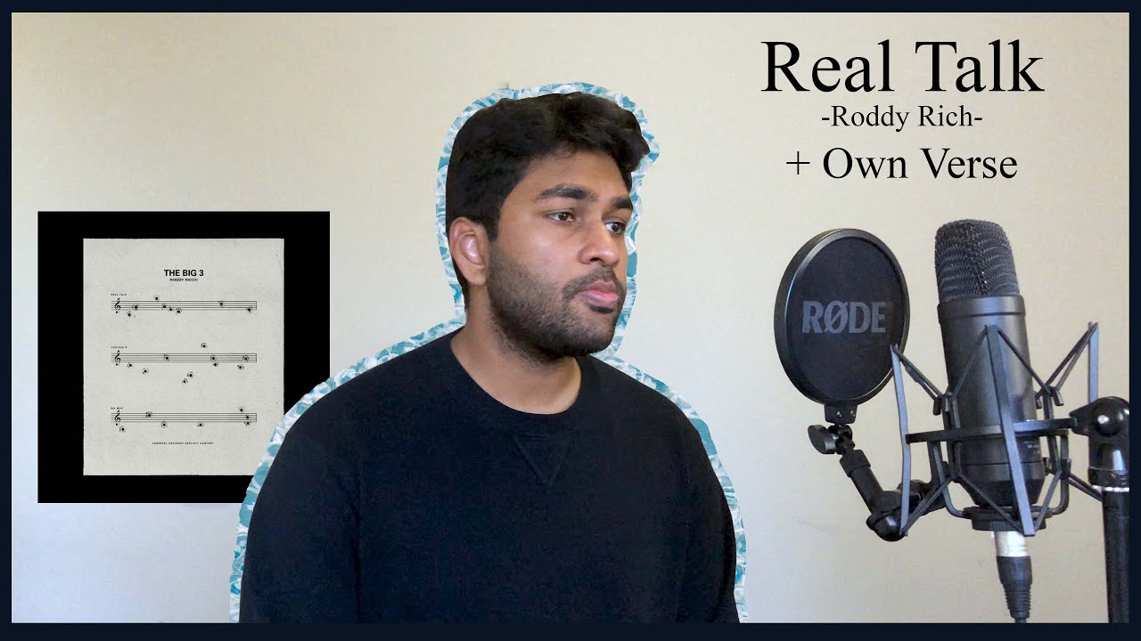 ( I tried my own verse) Real Talk - Roddy Rich | Cover - YouTube