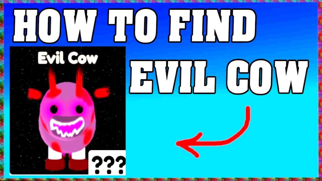 How To Find EVIL COW in FIND THE COWS ROBLOX 🐮[Update] [walkthrough ...