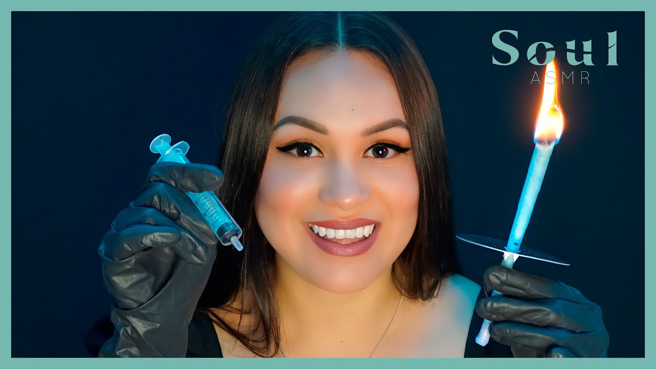 asmr te limpio los oidos 👂 inaudible | Soul ASMR - YouTube