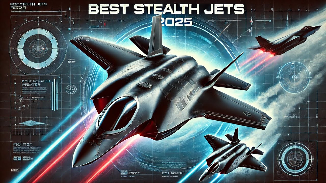 Best Stealth Fighter Jets in 2025 | Top 5 Next-Gen Stealth Aircraft ...