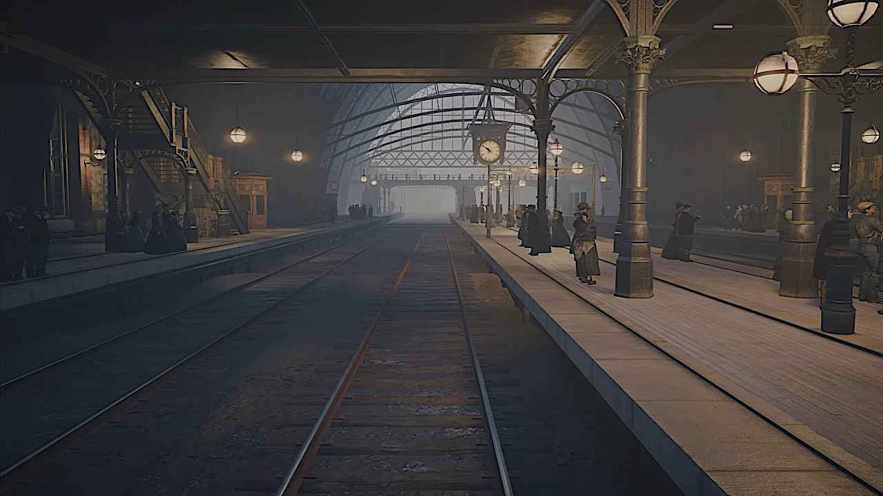 【4K】Train Ride in London 19th century - AC Syndicate - YouTube