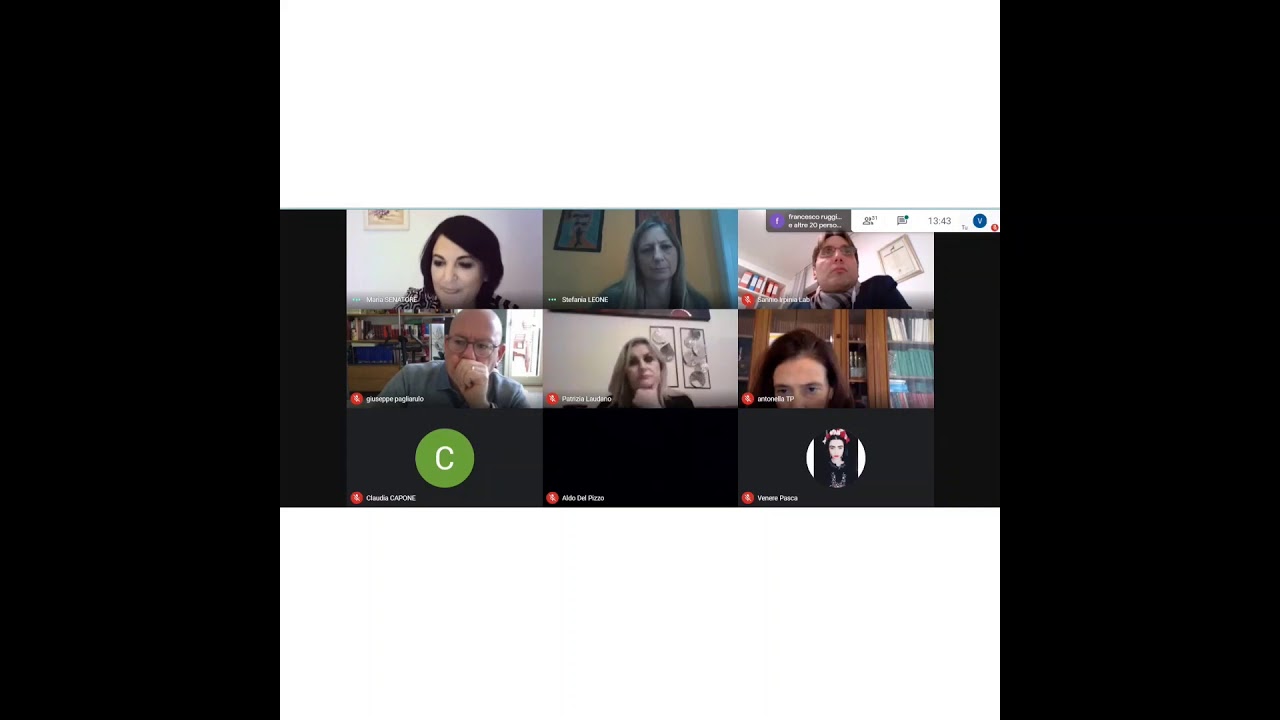 Intervento Dott.ssa Maria Senatore, Responsabile Documentalista del CDE ...