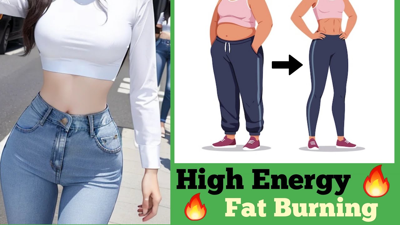 High Energy Fat Burning Workout 🔥 Body Transformation | Home Workout ...