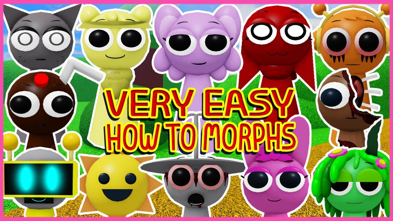 Roblox - Morphs & Animations in Sprunki Roleplay - YouTube