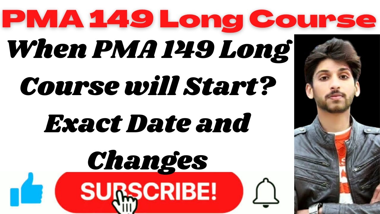 When will PMA Long course 149 Start in 2021 | LC 149 Start Date - YouTube